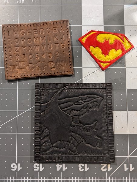 [Art | Leathercraft] SuperBat Logo - bajuwa - Multifandom [Archive of ...