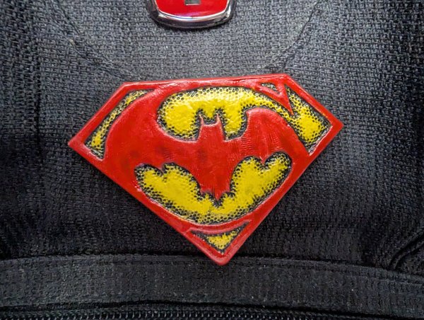 [Art | Leathercraft] SuperBat Logo - bajuwa - Multifandom [Archive of ...